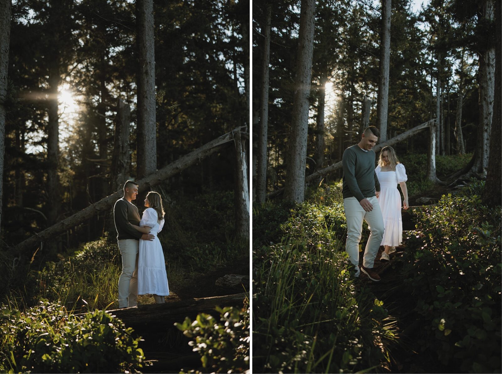 Sydney & Andrew’s Northern Oregon Coast Engagement Session: Love Meets ...